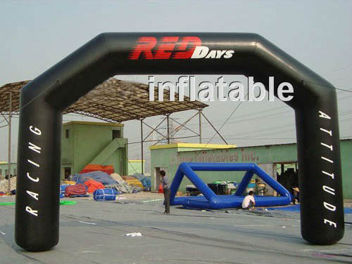 Large Inflatable Advertising Arch PVC For Wedding Celebration