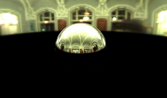 Produits gonflables ronds de la publicité, une boule de miroir de bulle de mètre