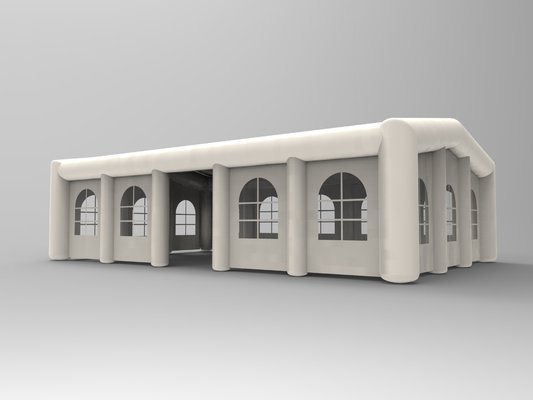 tente gonflable t 5 x 8 x 2.5m de yard de Weding de tente de bâche blanche de PVC