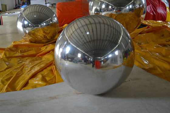 Customized Inflatable Disco Mirror Ball Advertising with fireproof
