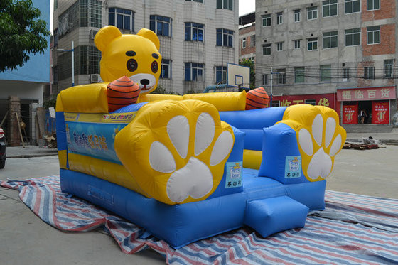 0.55mm Cute Commercial Jumper PVC Tarpaulin Bounce House