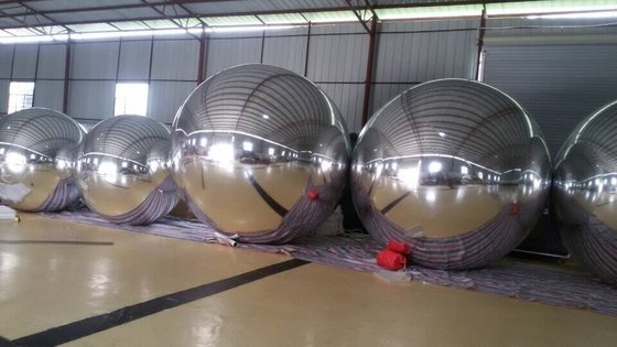boule gonflable de miroir de grand ruban de diamètre de 3m pour l'événement d'ouverture, défilé