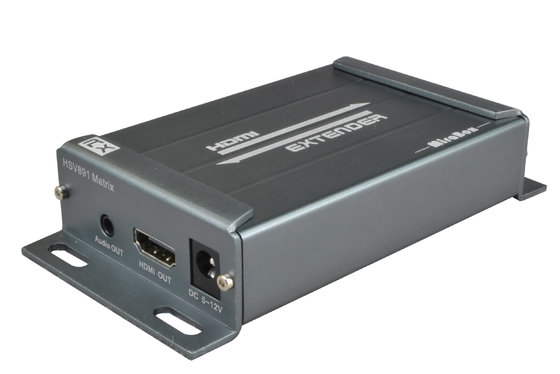 HSV891MATRIX UTP/STP Cat5/CAT5e/6 hdmi extender matrix 8*8 LAN INPUT Transfer to HDMI  extender