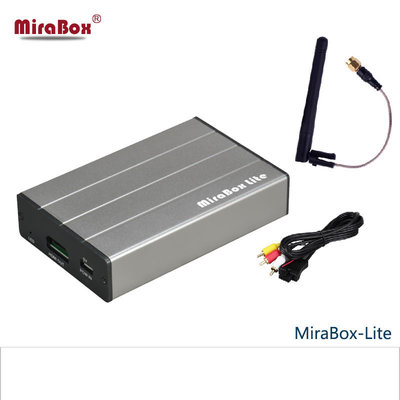 Mirabox E-AV Wireless   Car Audio AUX /CVBS  Up to 8Mbps  DC 12V DDR3 2G car android mirrorlink box