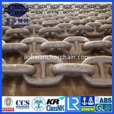 chafe chain  grade R4 84mm Black painted Drag offshore mooring chain with KR LR BV NK ABS DNV CCS certification