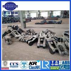 A type Swivel Shackle, Anchor chain Accessories black painted swivel shackle  with KR LR BV NK ABS DNV certification