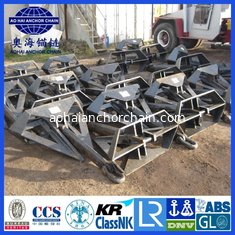 1080KG Flipper Delta drag Anchor, Black Painted  Delta Flipper Anchor with KR BV NK LR ABS DNV CCS certification