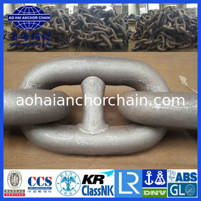AM2 AM3 Black Painted ISO 1704 Stud Link Anchor Chain with KR LR BV NK ABS DNV certification