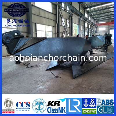 5Ton Stevpris Drag Anchor Black Painted  dreg embedment  MK5 Anchor with KR LR BV NK DNV ABS CCS cert.