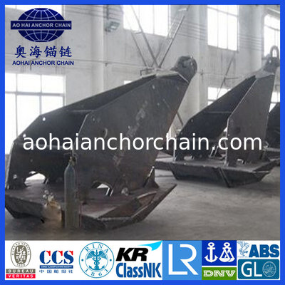 5Ton Stevpris Drag Anchor Black Painted  dreg embedment  MK5 Anchor with KR LR BV NK DNV ABS CCS cert.