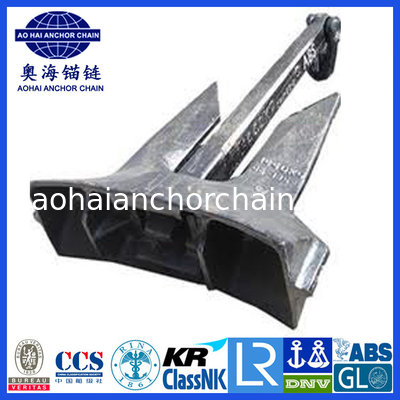 AC-14 HHP Anchor, Black Painted stockless AC-14 high holding power Anchor with KR LR BV NK DNV ABS CCS cert.