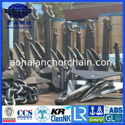 Flipper Delta Anchor, Black Painted stockless Delta Flipper Anchor with KR BV NK LR ABS DNV CCS certification