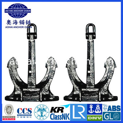 Spek Stokless Anchor, Black Painted stockles M type / SR type Spek Anchor with KR LR BV NK DNV ABS CCS cert.