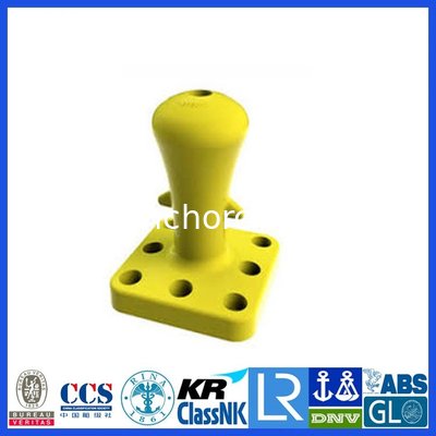 Single Cross BITT Deck Bollard, Deck Mounted single cross mooring bollard with BV LR ABS certification