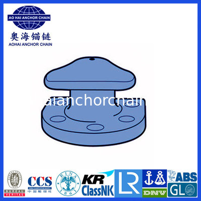 Single Bitt Deck Bollard, Deck Mounted single bitt mooring bollard with BV LR ABS certification