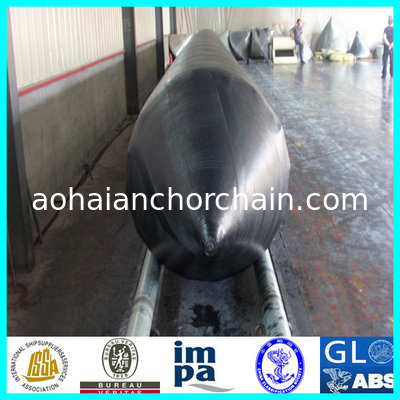 Ship Salvage Pneumatic Marine rubber airbags, natural rubber ship dry docking marine rubber airabgs