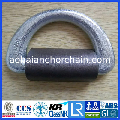 30T Container D-ring, container securing equipment Container lashing Point Galvanized D ring with certification