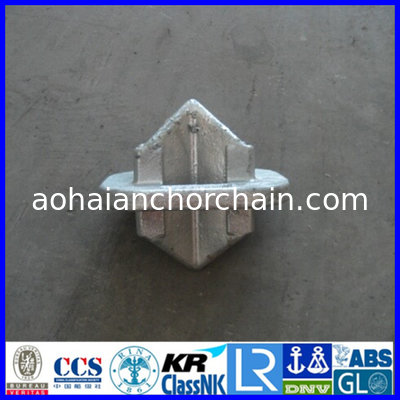 single intermediate Stacking cone, Galvanized container stocker Container Securing with CCS ABS RINA LR NK Dnv