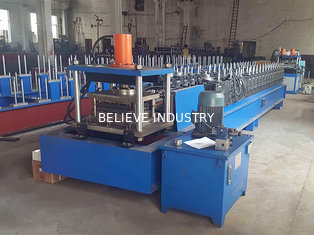 China Fully Automatic Metal Shelf Panel Roll Forming Machine supplier