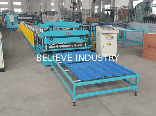 YX25-200-1000 Metal Roof Tile Roll Forming Machine supplier