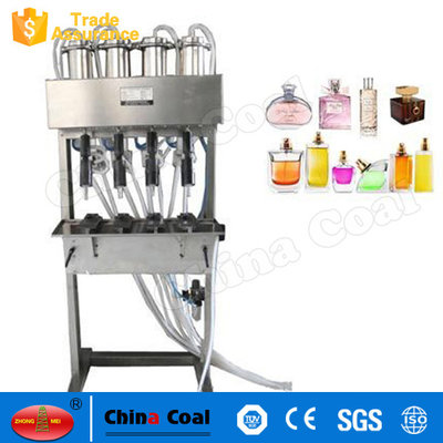 New Semi Automatic 4-heads Vacuum Perfume Liquid  Filling Machine