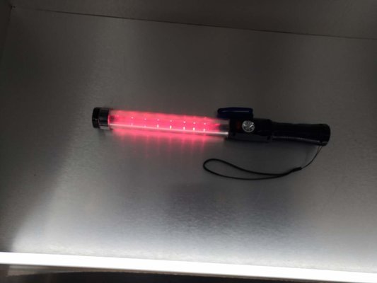 rechargeable multi-function police traffic light baton with magnetic