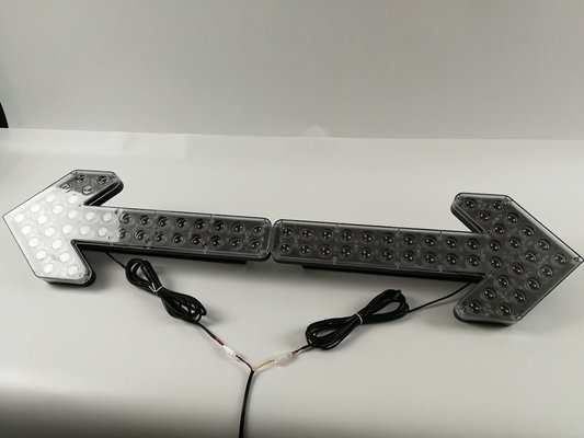 road safety LED directional strobe arrow Lightbar amber led hazard lights
