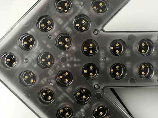 road safety LED directional strobe arrow Lightbar amber led hazard lights