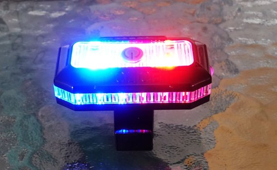 police strobe light for uniform rechargeable police shoulder lighting