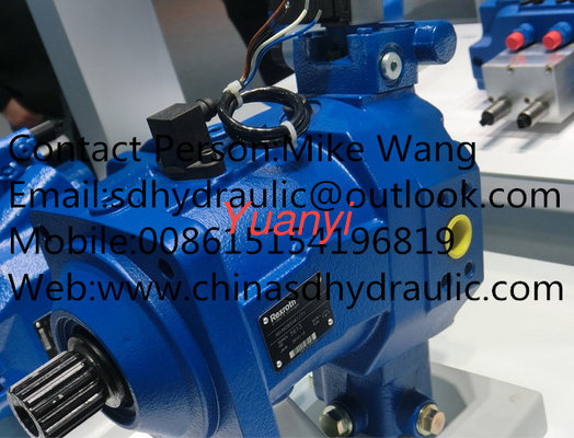 Rexroth A6VM Series A6VM80 A6VM107 Axial Hydraulic Variable Piston Motors For Diggers