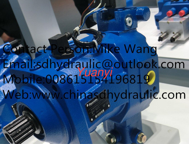 Rexroth A6VM Series A6VM80 A6VM107 Axial Hydraulic Variable Piston Motors For Diggers