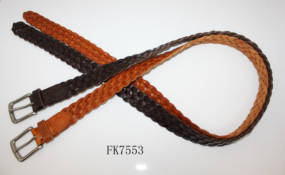 Women Braid Waist Belt Ladies Fashion Belts 100% leather belt