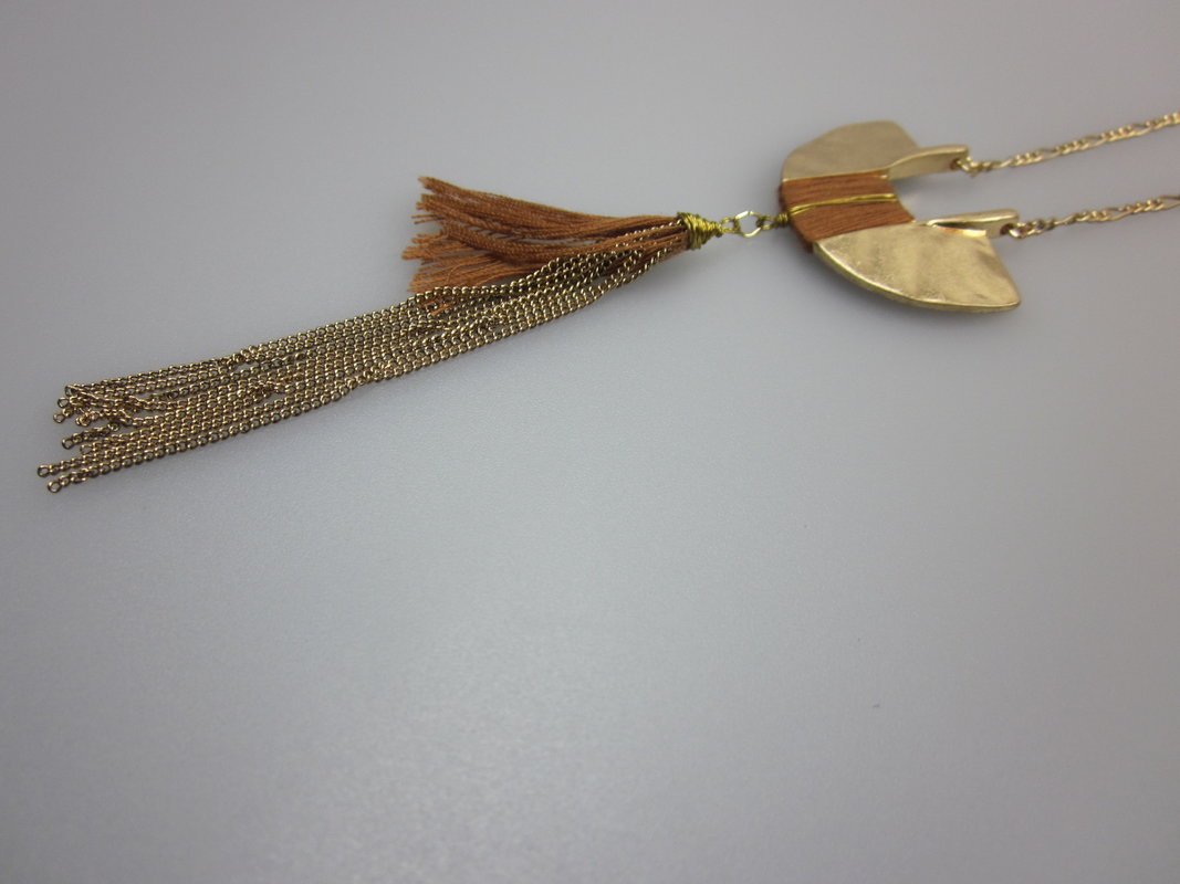 Jewelry Guangzhou Sourcing Agent Alloy Metal Polyester String Necklace