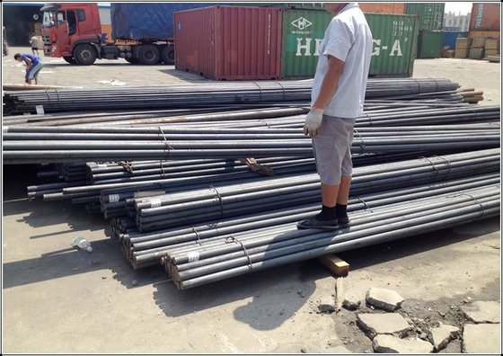 Q235B Low Carbon Mild Steel Rods with Plain Surface Hot rolled Technique