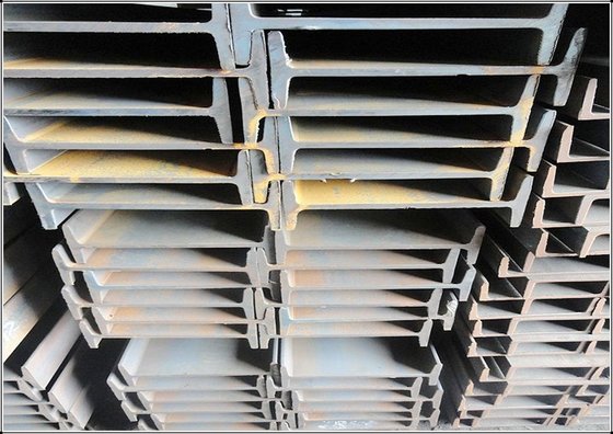 Black / Galvanised Q345B Structural Steel I Beam Material for Building Construction