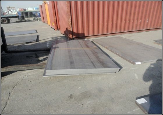Black / Galvanizing 10MM Mild Steel Plate SS400 For Building Construction Structural