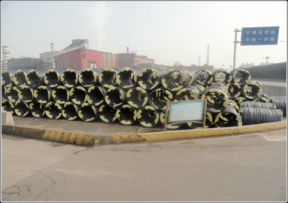 Phosphating Mild Steel Wire Rod , SWRCH10K ASTM JIS Carbon Steel Wire