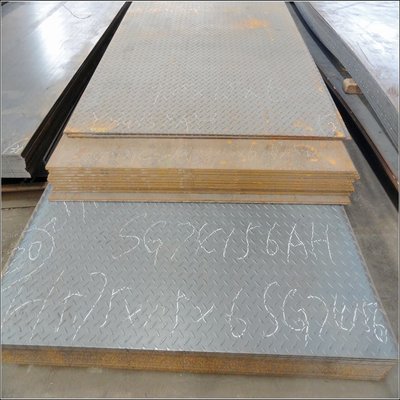 High Strength Checker Plate Sheet Low Carbon Anti - Skid Steel
