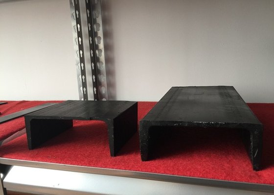 Q345B Mild Steel C Channel , steel U Framed Buildings Channel Structural Steel