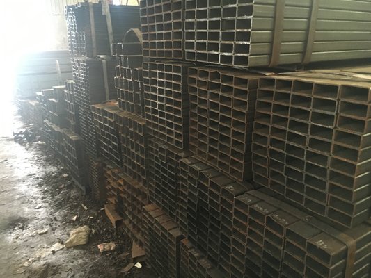 Structural Square Steel Pipe Rectangular Steel Tubing for Building Material