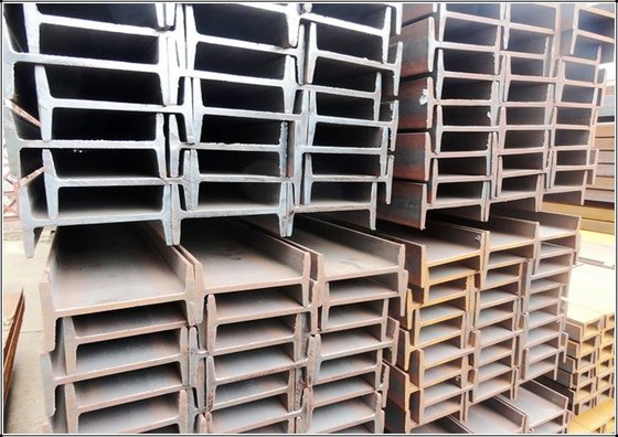 GB/700 Q235B Steel I Beams , Industrial Carbon Steel Construction Beams 