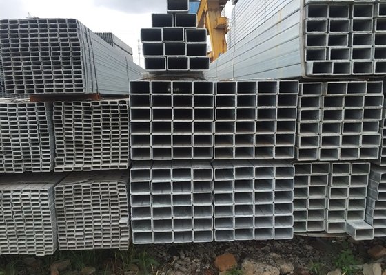 GB Standard Q235 Black Square Steel Pipe Galvanized Mild Steel Square Tubing