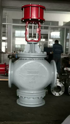 Pneumatic Diverting Three Way Flow Control Valve