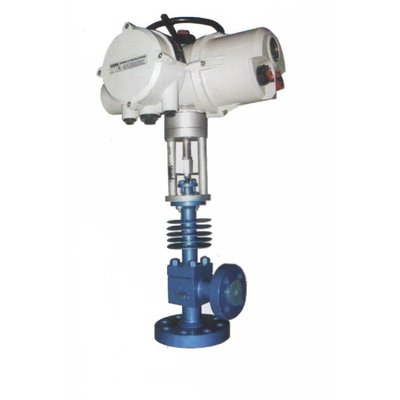 Electric Angle Single Seat Forged Control Valve