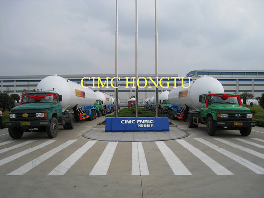lpg propane transport tank semi trailer road tanker semi-trailer