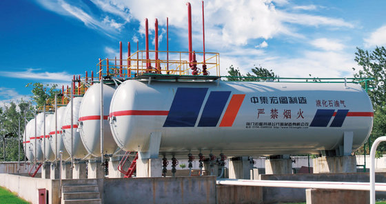 20000 liters 55000l 30ton 100000 liters bulk lpg storage tank
