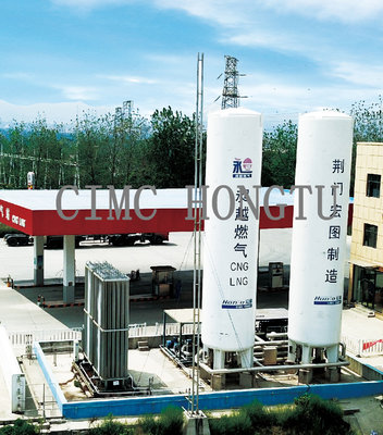 liquid oxygen nitrogen co2 natural gas storage tank and regulator