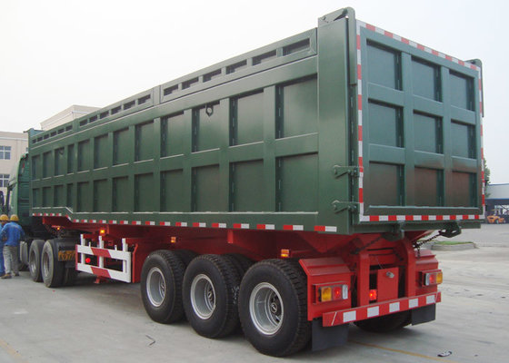 CIMC 32 CBM bulk heavy duty tipper trailer 3 axle semi trailer tipper on sale