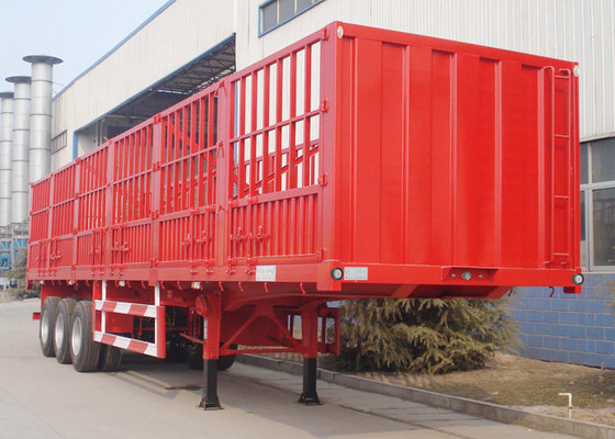CIMC fence cargo trailer 13 m best stake trailer with fence for bulk cargo transporting using