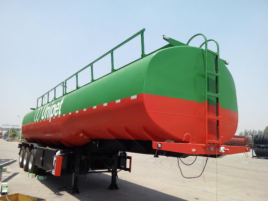 China 3 Axle Petrol Diesel Oil  Fuel Tank Truck Trailer for Sale